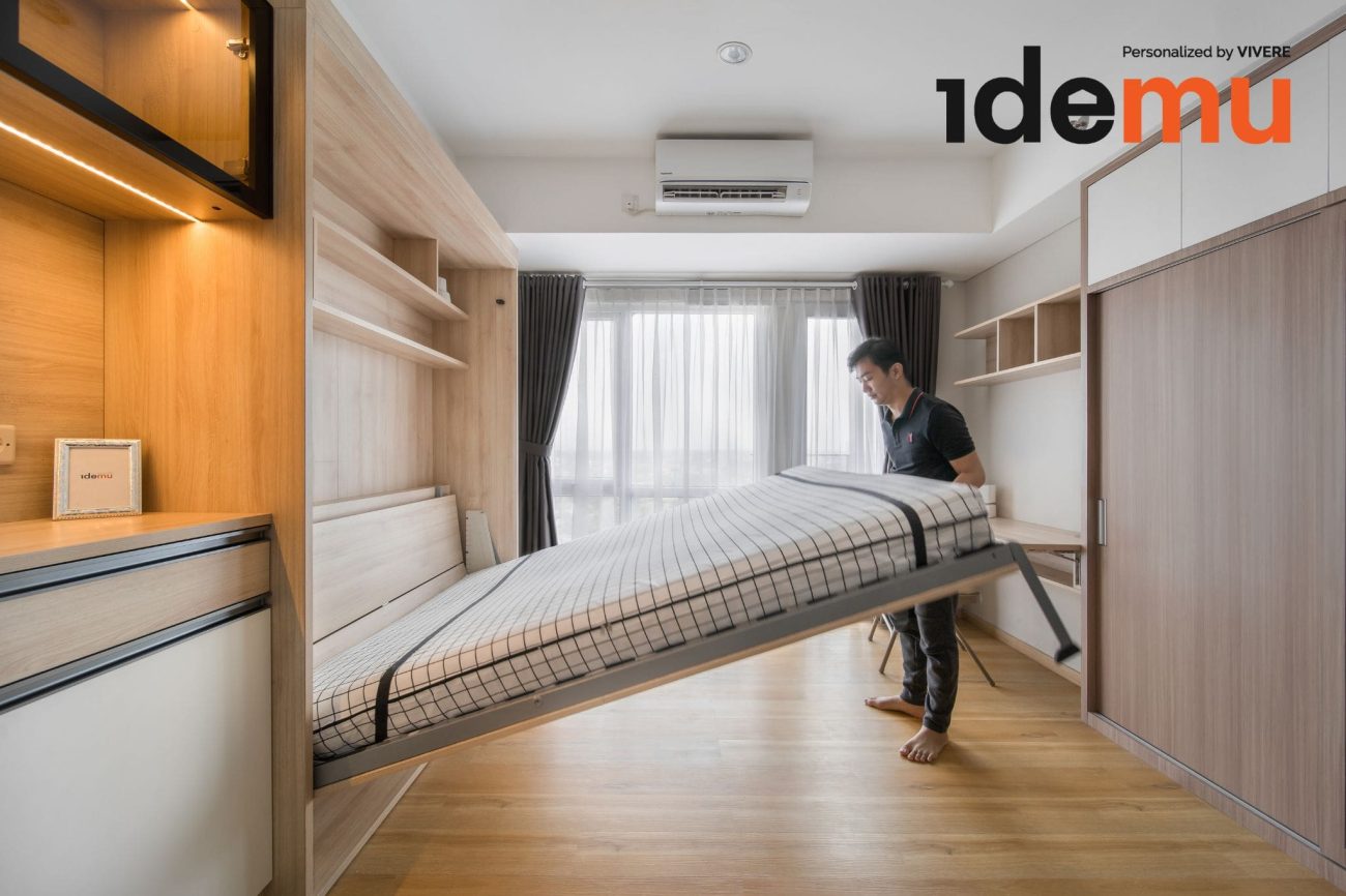 Furniture Ajaib IDEMU untuk Apartemen Studio - MyDecor