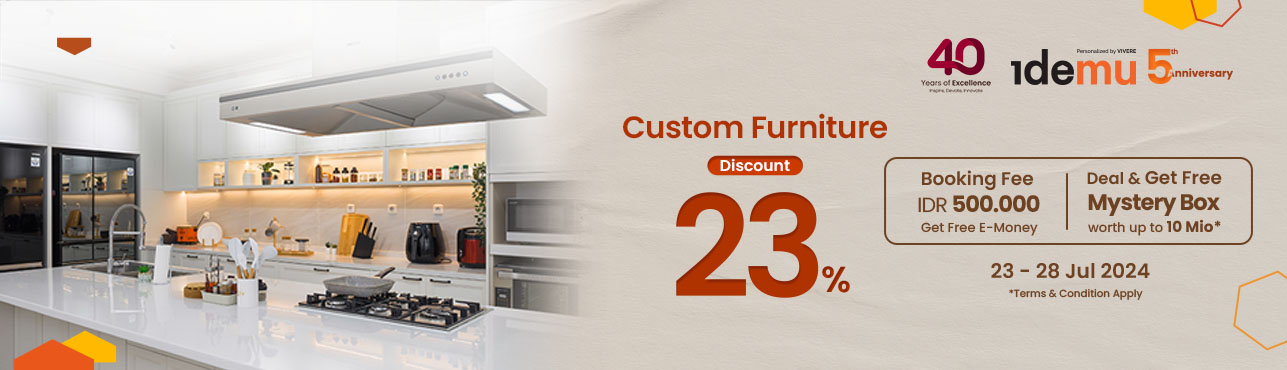 IDEMU by VIVERE Solusi Custom Furniture Impianmu
